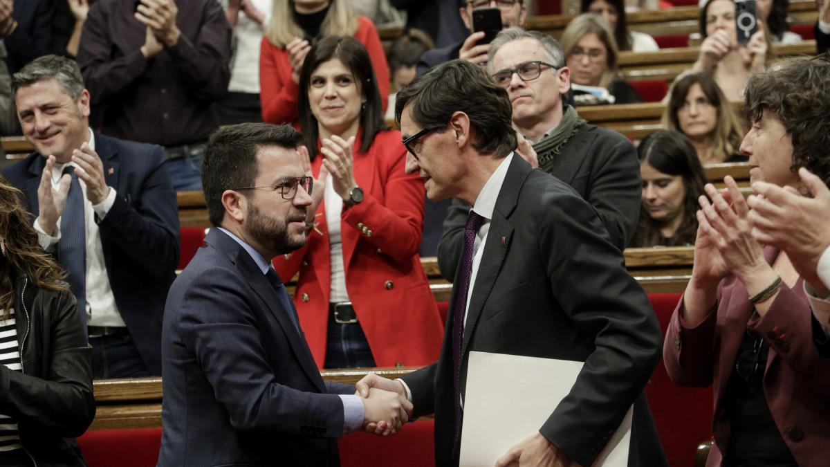 Aragonès respira: el Parlament aprueba los presupuestos con los votos de ERC, PSC y los comunes