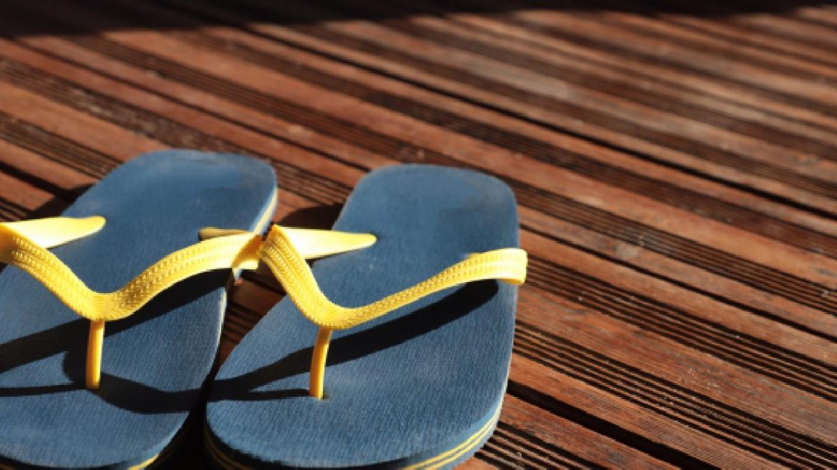 Este es el tipo de chanclas más usado y los médicos piden no usarlas