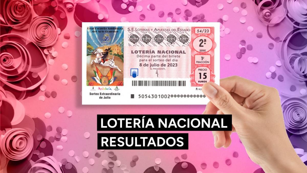 Lotería Nacional Del Sábado 8 De Julio Comprobar Resultado Del Sorteo