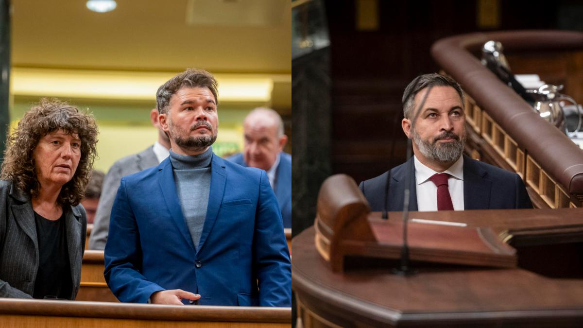 Son las 9 de la mañana, Rufián entra al Congreso y saca una foto al ...