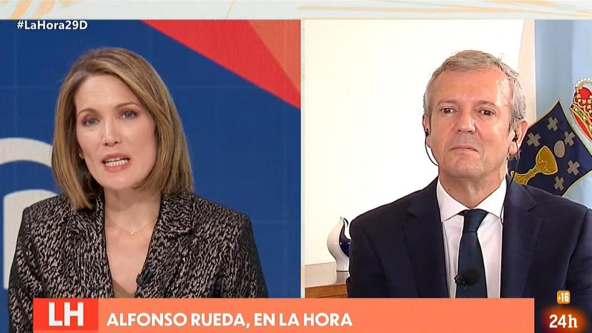 Silvia Intxaurrondo corta en directo a Alfonso Rueda tras preguntarle ...