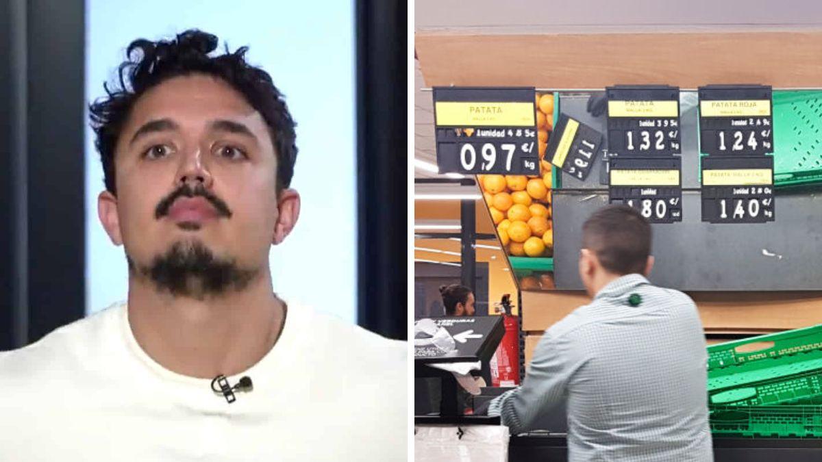 Carlos Ríos denuncia la presencia de plásticos azules en los alimentos ...