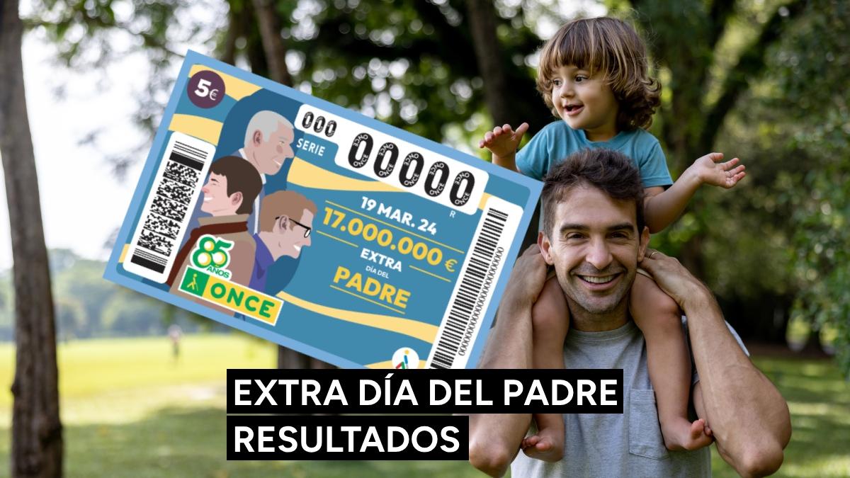 Comprobar ONCE, Sorteo Extra del Día del Padre 2024 hoy en directo ... Comprobar ONCE, Sorteo Extra del Día del Padre 2024 hoy en directo ...
