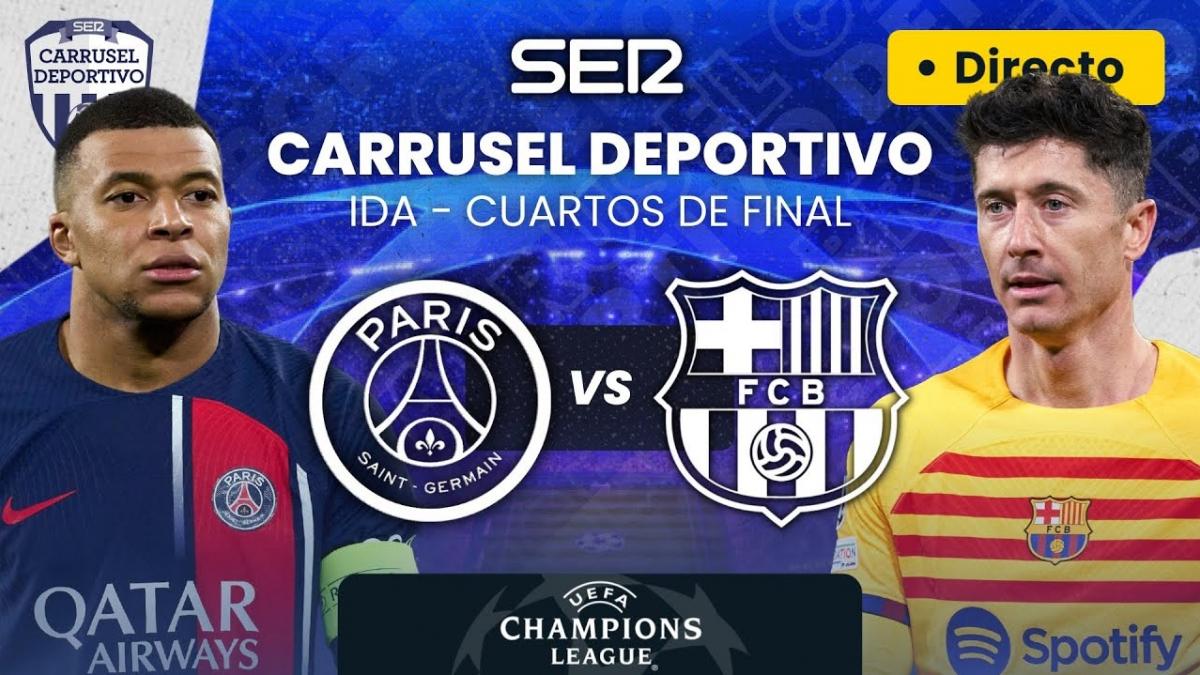 Sigue en directo el partido de Cuartos de Final de la Champions League PARIS SAINT-GERMAIN vs FC ...