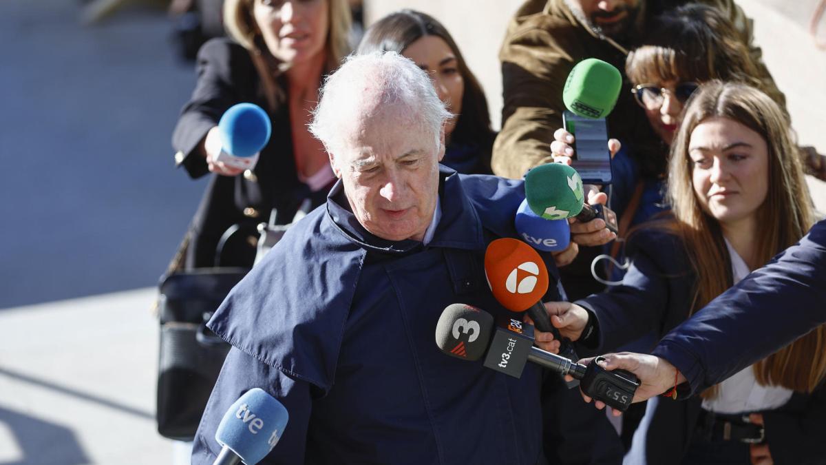 Rato, al llegar al juicio por el origen de su fortuna: 'Muy tranquilo ...