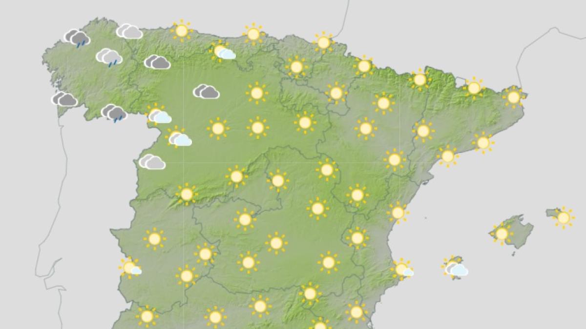 La AEMET avisa: estas son las zonas de España en las que las temperaturas van a sobrepasar los ...