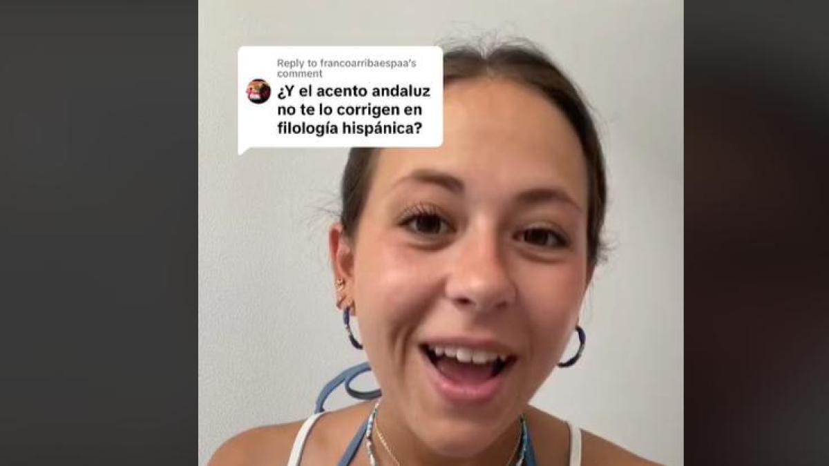Preguntan a una andaluza si le corrigen el acento en Filología ...