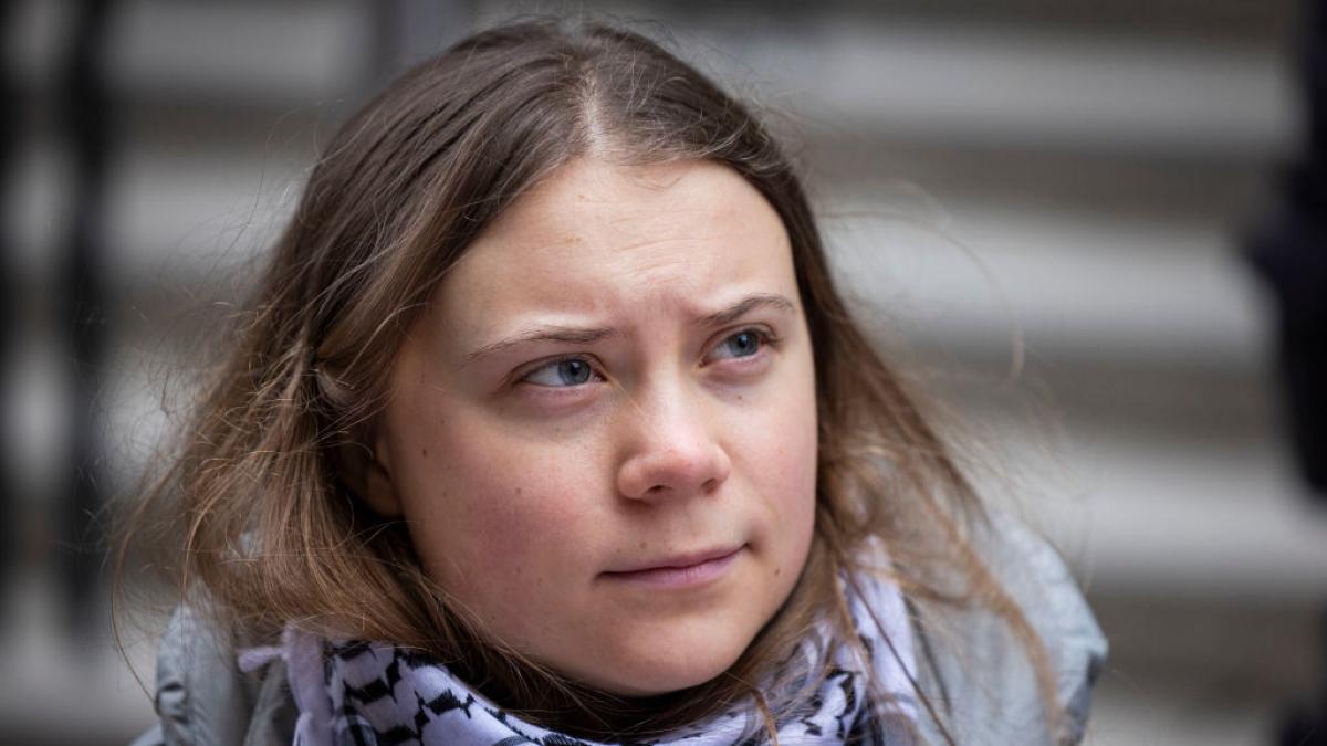 Greta Thunberg, detenida en Bruselas en una protesta contra ayudas a ...