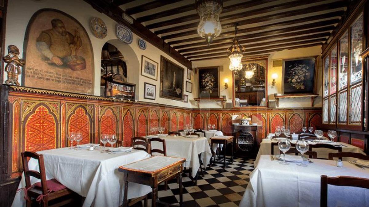 Este es el restaurante más antiguo de Madrid fundado por un cocinero ...