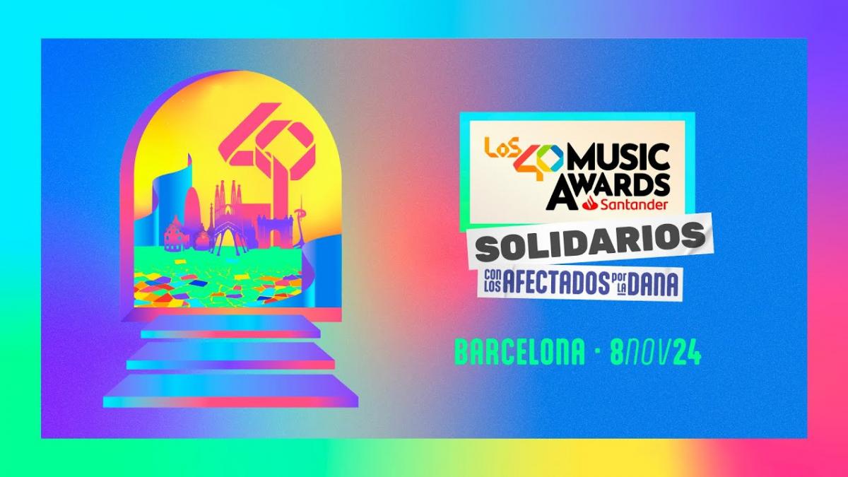 Sigue en directo los LOS40 Music Awards Santander 2024