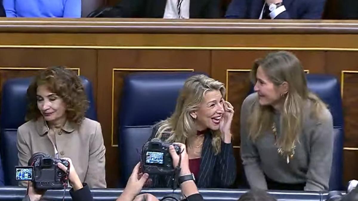 Sara Aagesen se estrena como vicepresidenta en su primer pleno en el ...