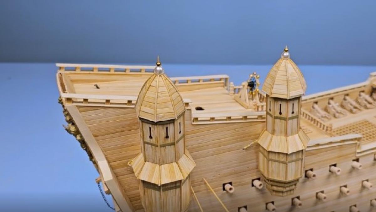 Una obra maestra en acción: la creación artesanal del imponente Silent Mary