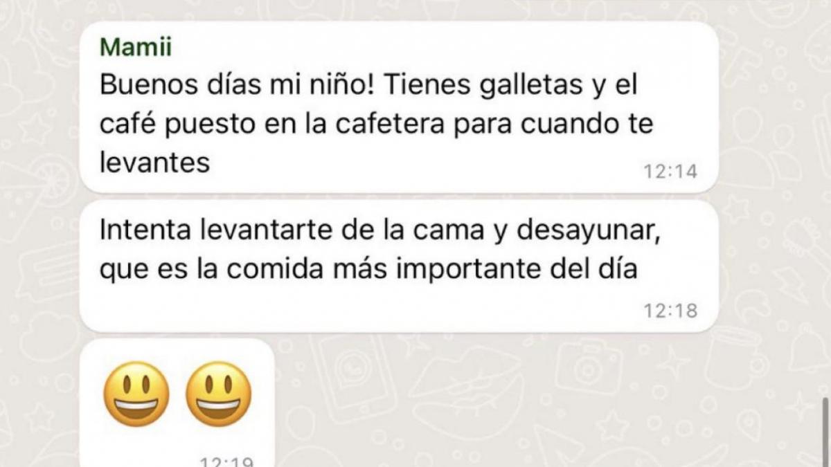 Se queja en el grupo de WhatsApp familiar de que está soltero y su ...