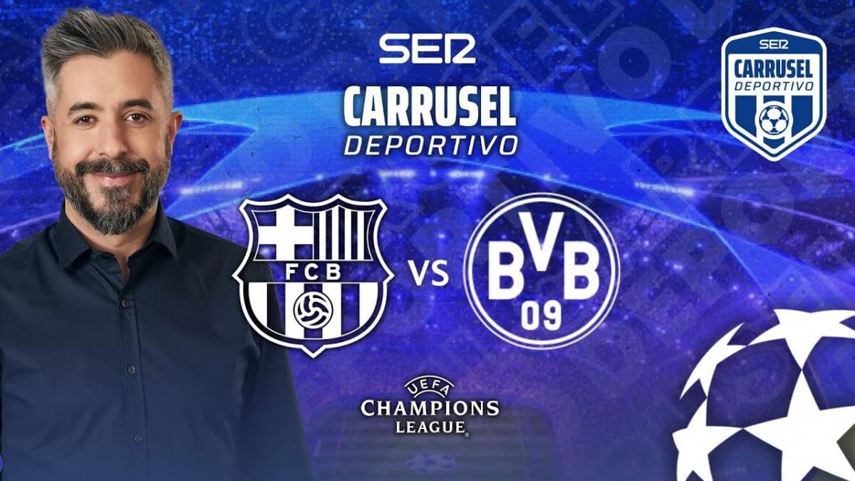 Retransmisión de la ida de cuartos de final de la Champions entre FC Barcelona y borussia Dortmund