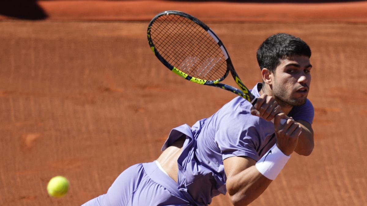 Carlos Alcaraz cae en la final del Godó ante Holger Rune (7-6, 6-2)