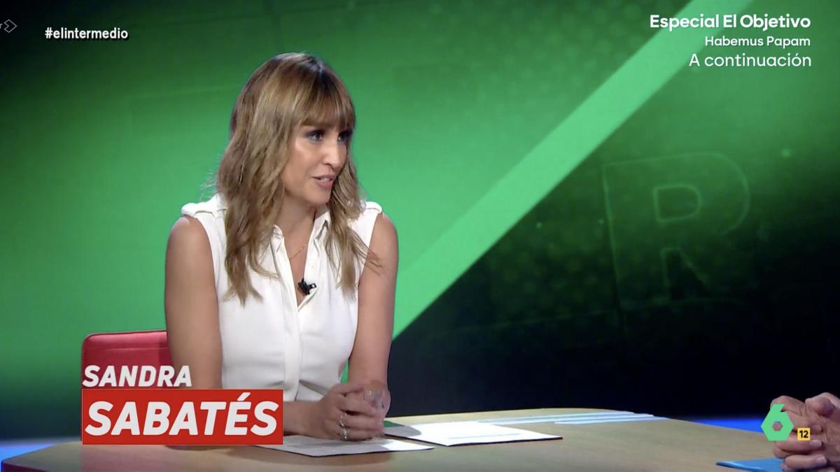 La frase que ha usado Sandra Sabatés para hablar del nuevo papa ha ...