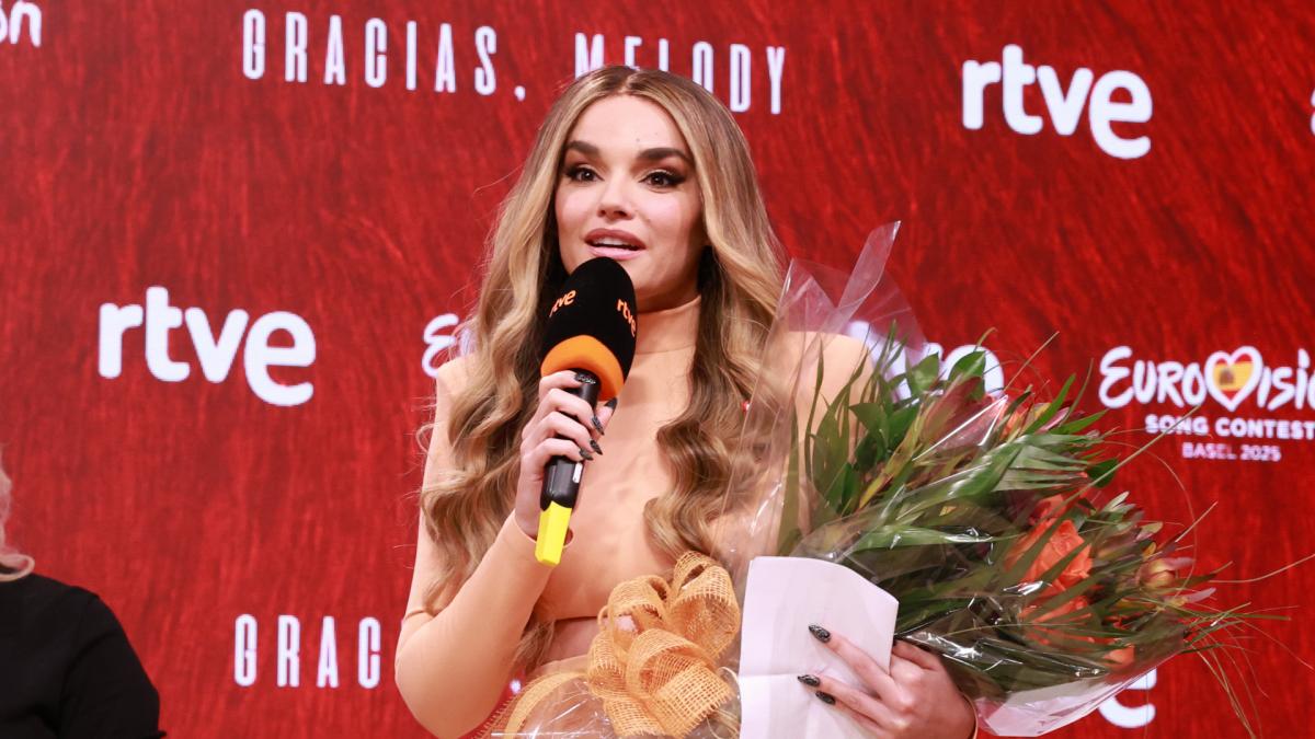 Melody, en su primer concierto tras Eurovisión: 'Al final las rosas se ...