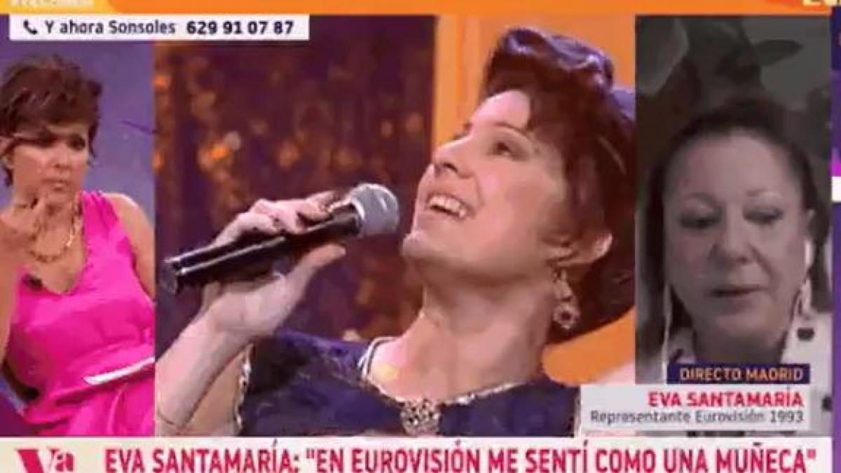 Preguntan a Eva Santamaría, representante de España en Eurovisión 1993 ...