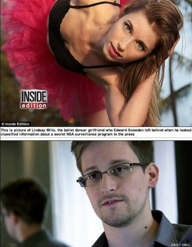 Lindsay Mills La Novia A La Que Edward Snowden Plantó Foto