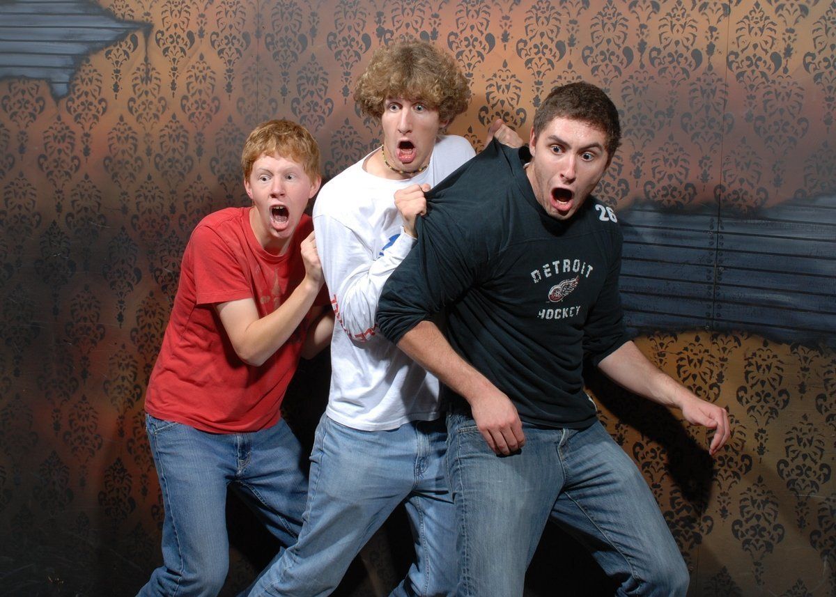 Caras de susto: 65 fotos de reacciones en una casa del terror (FOTOS)