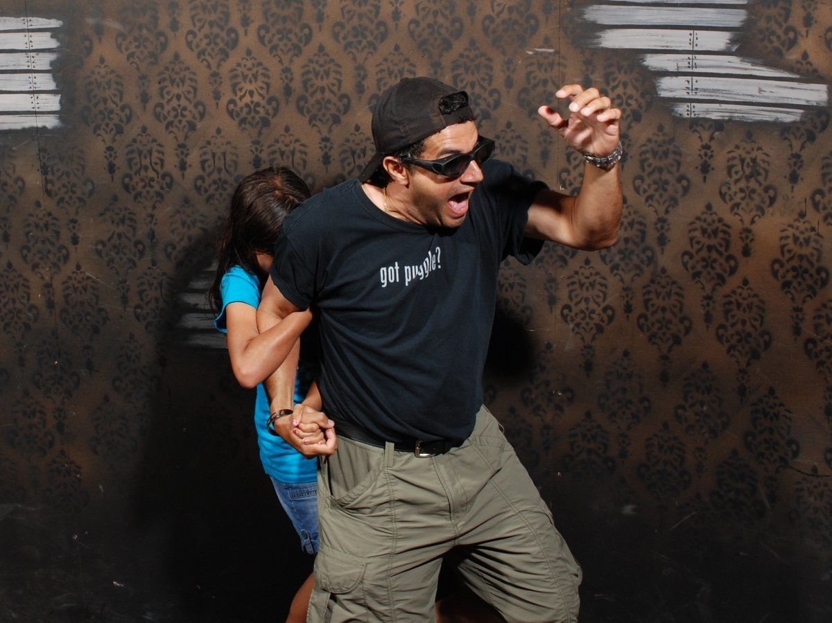 Caras de susto: 65 fotos de reacciones en una casa del terror (FOTOS)