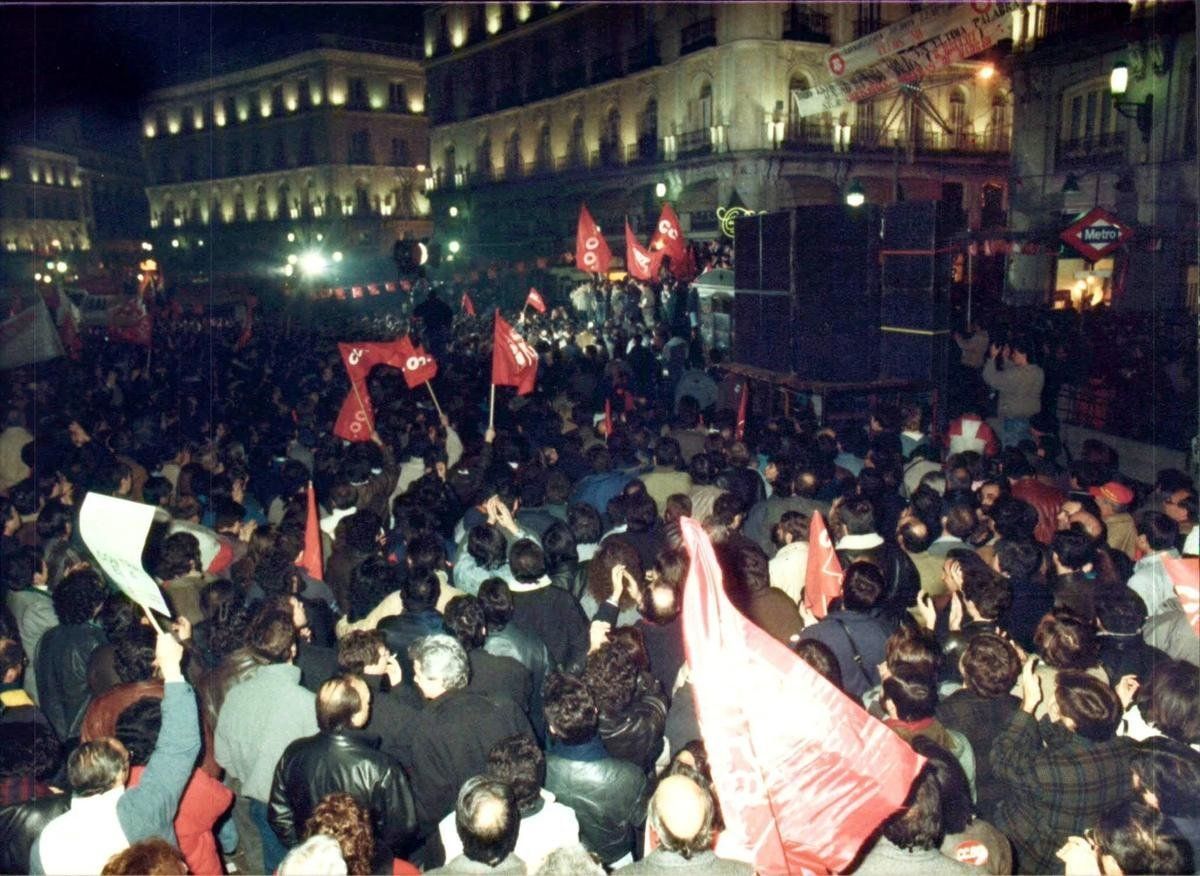 25 años de la gran huelga general de 1988, un éxito difícilmente ...