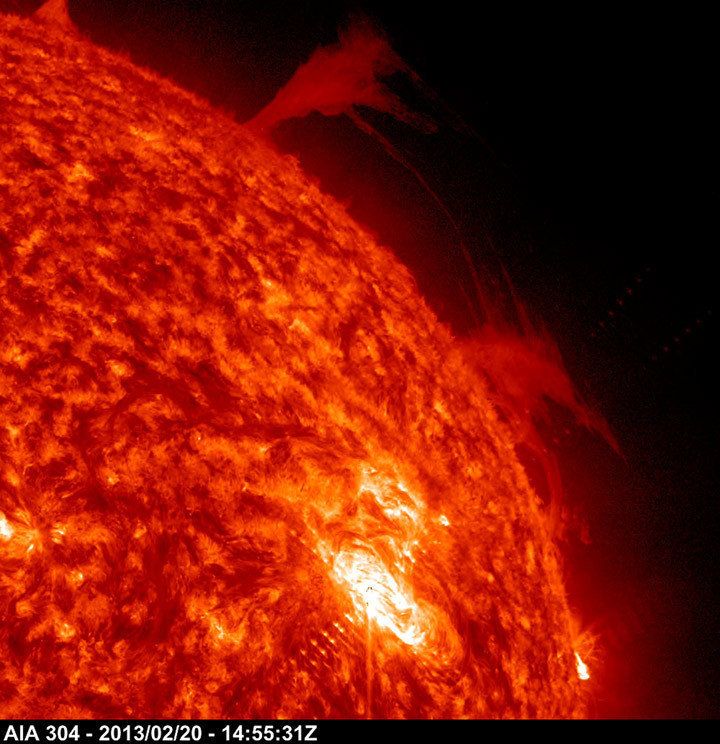 Explosiones y erupciones solares vistas de cerca: lo que ocurre en la ...
