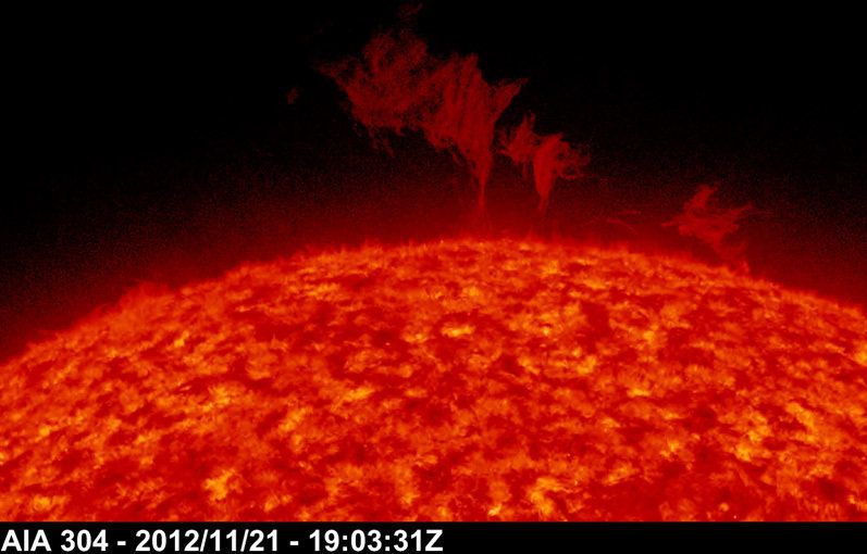 Explosiones y erupciones solares vistas de cerca: lo que ocurre en la ...