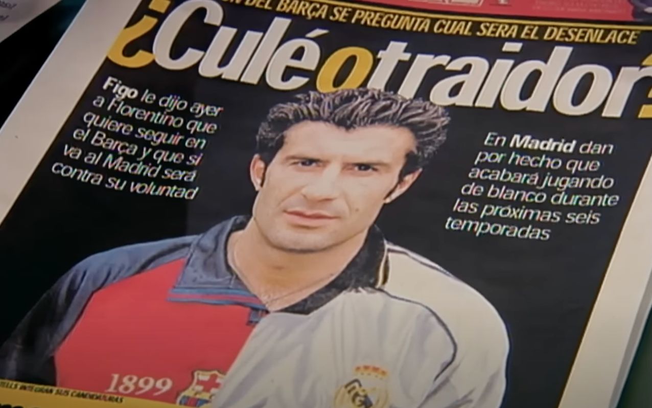 'El caso Figo': el fichaje que cambió la historia del fútbol y del Real ...