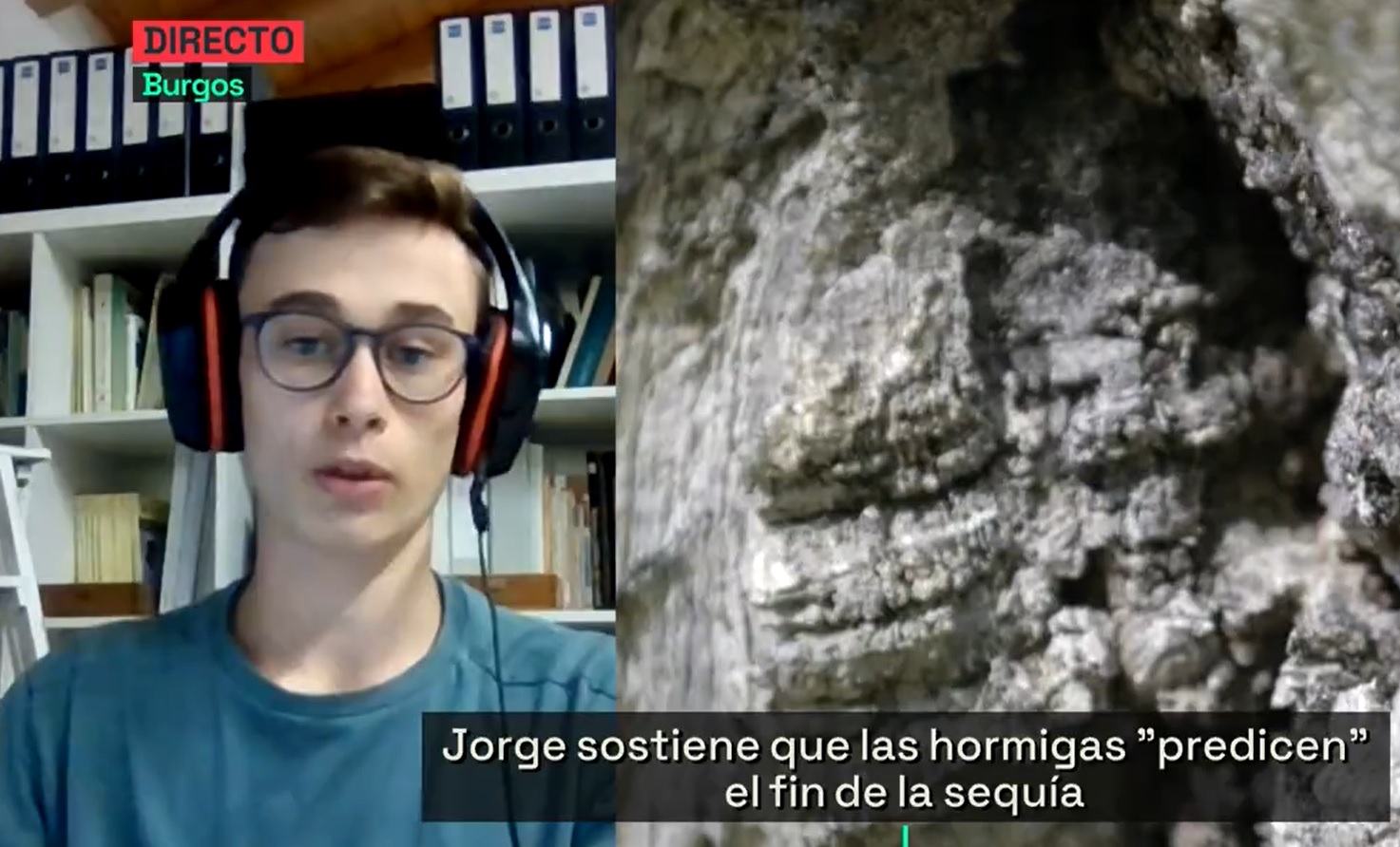 Al portavoz de la AEMET le valen ocho palabras para reaccionar a esta ...