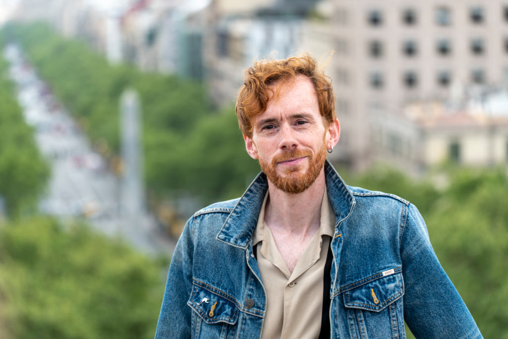 El actor Daniel Pérez Prada sube una foto de lo que ve en la calle ...