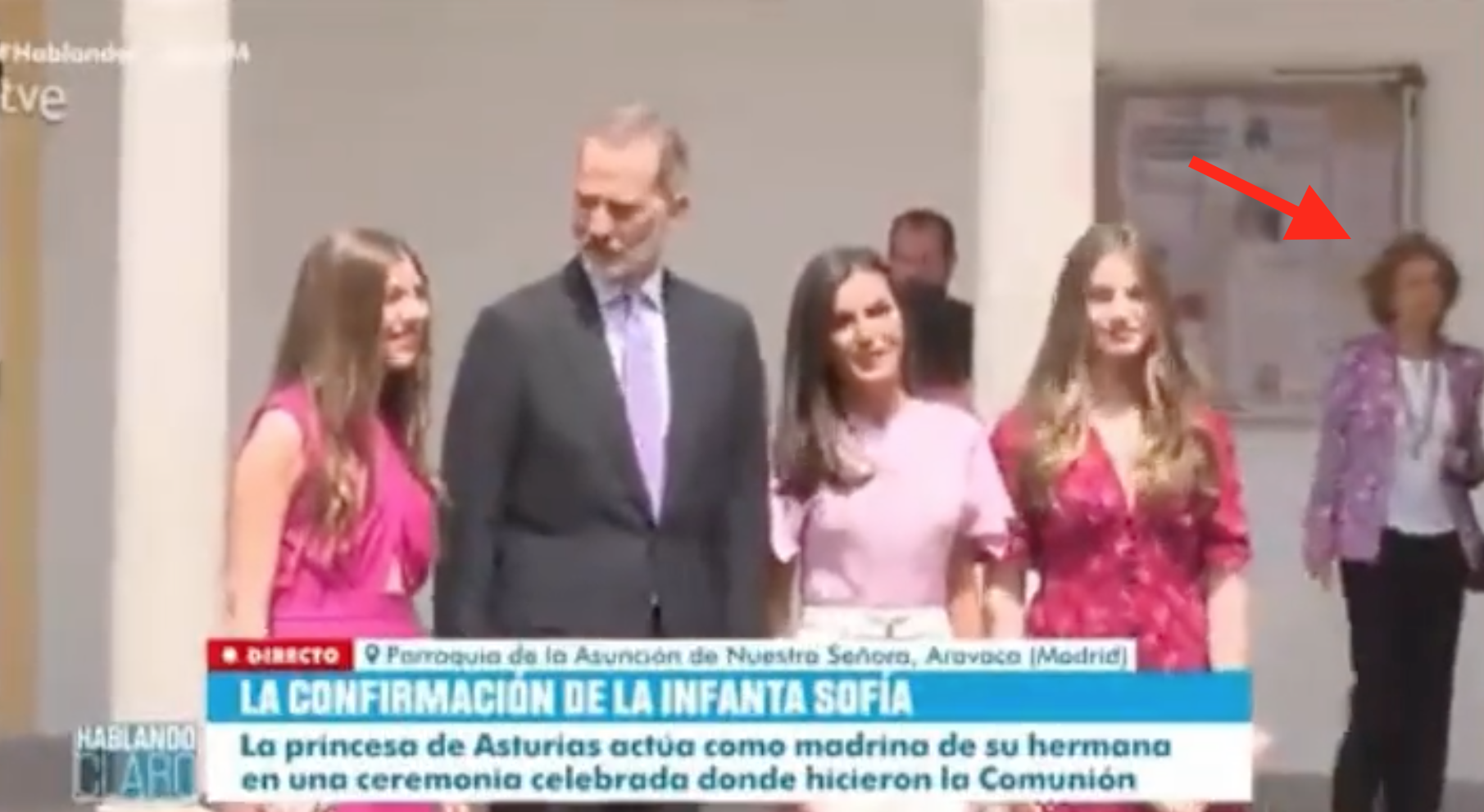 Se dan cuenta de lo que ha hecho Leonor al ver que la reina Sofía ...