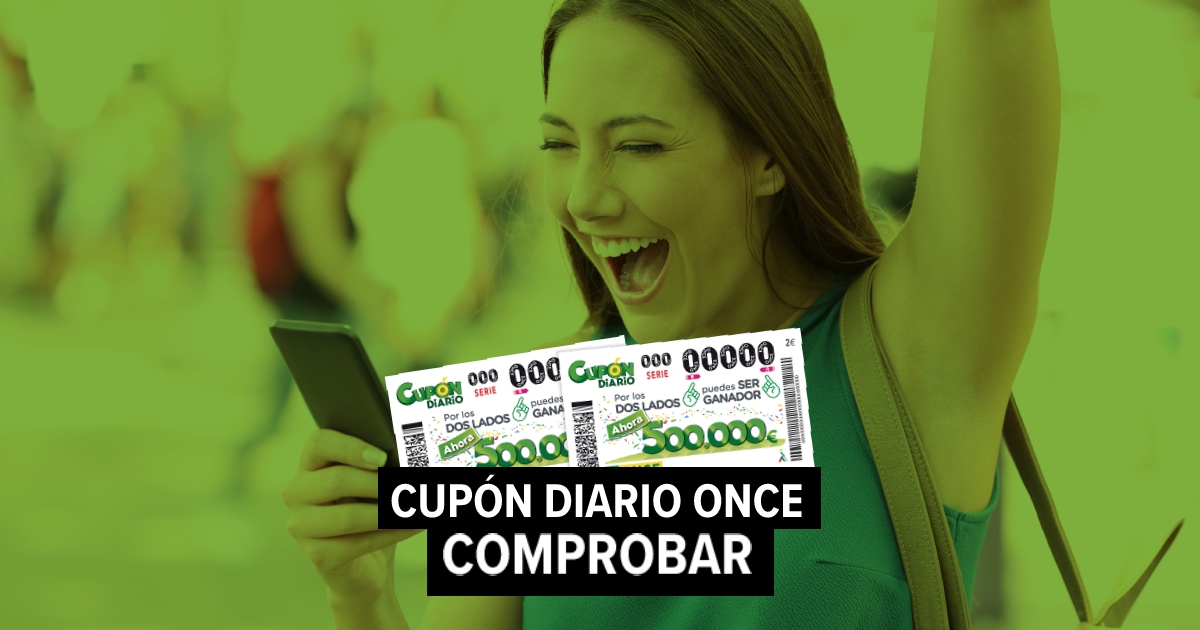 ONCE: comprobar Cupón Diario, Mi Día y Super Once, resultado de hoy lunes 27 de mayo