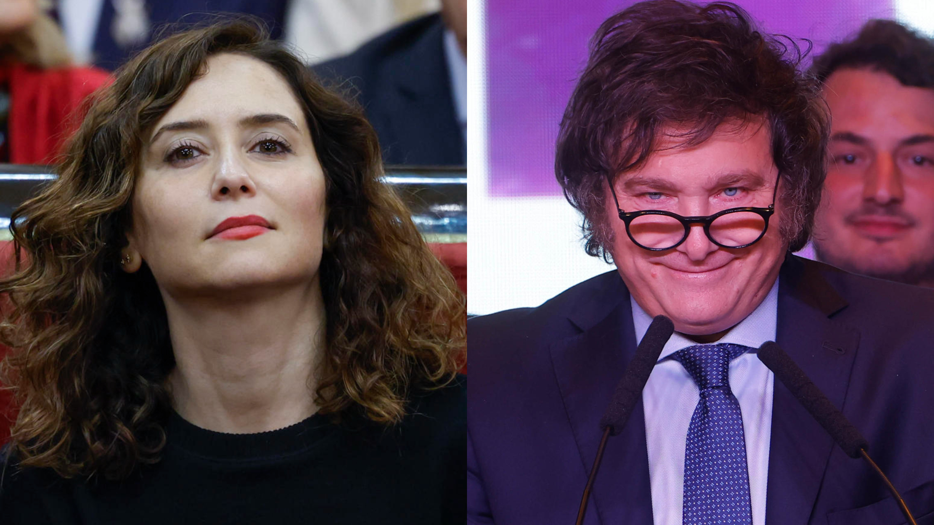 No se podía saber: Ayuso apoya al ultraderechista Milei en las ...