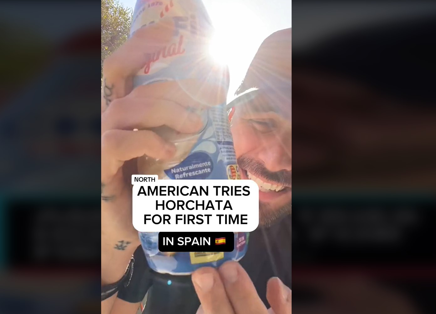 Un estadounidense prueba la horchata por primera vez y... bueno, mejor ...