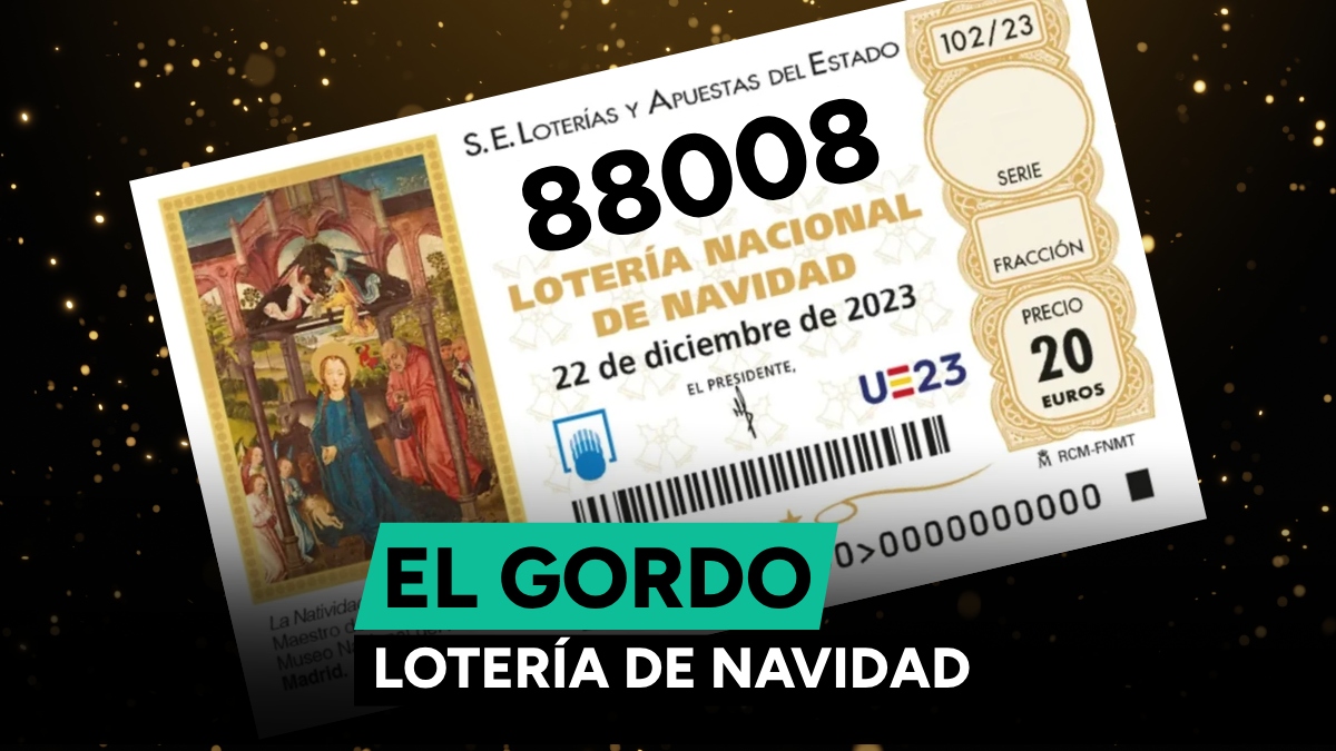 Lotería de Navidad 2023 en directo: sorteo de El Gordo, premios y ...