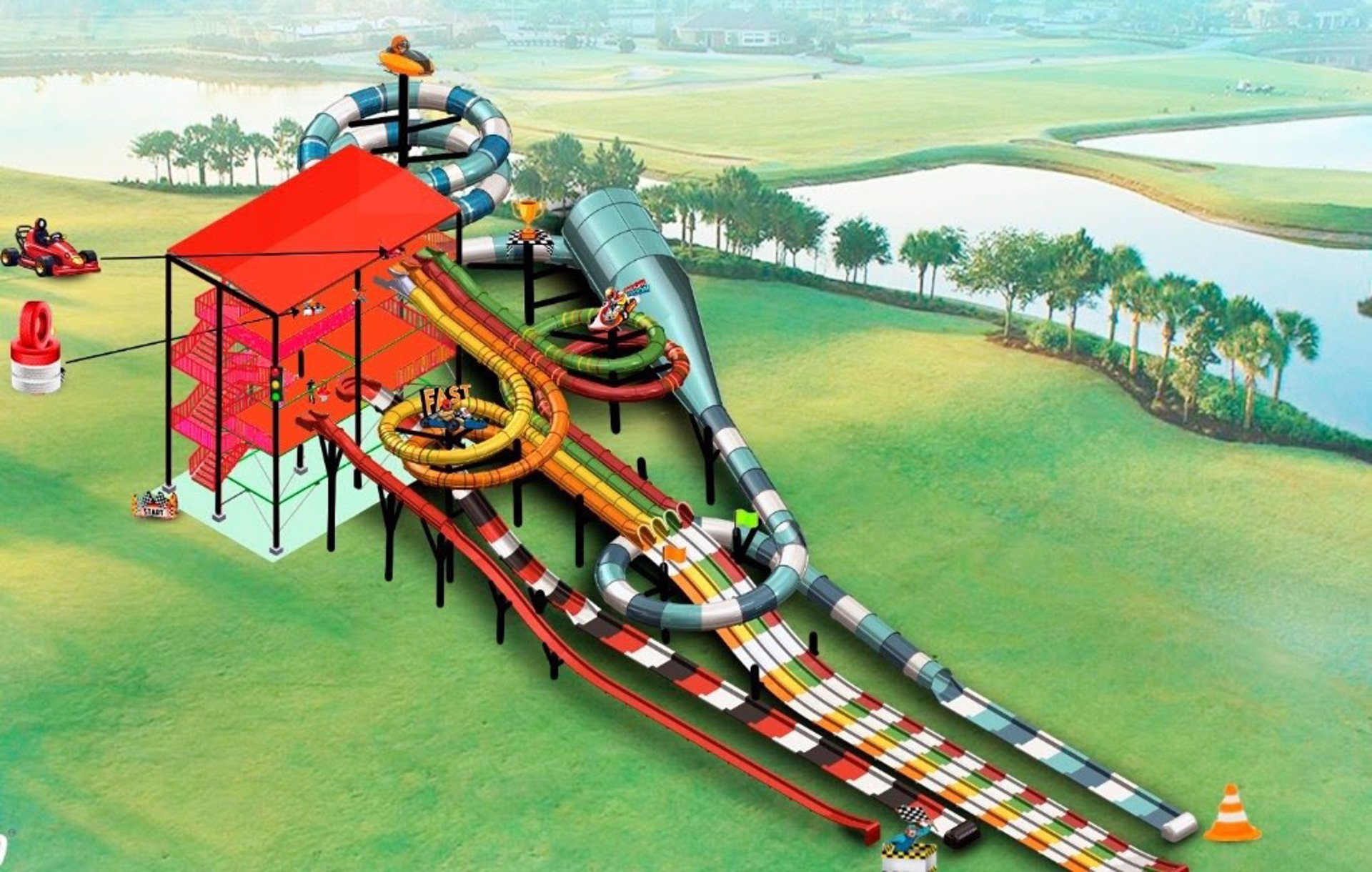 Las tres sorprendentes atracciones que estrenará el renovado Marina d'Or