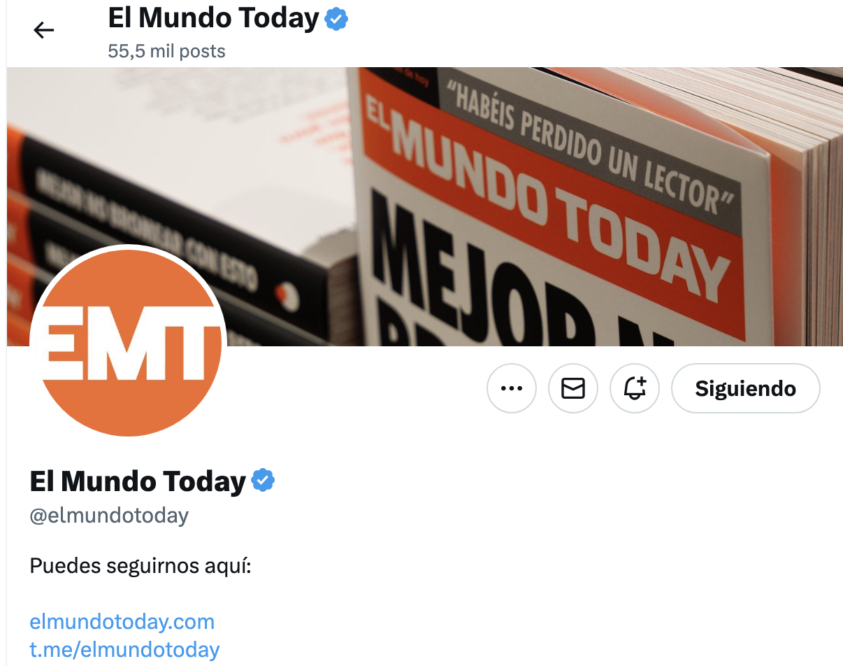 'El Mundo Today' lleva 2.000 'me gusta' en dos horas con este tuit ...