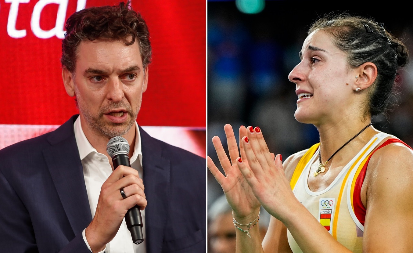 Pau Gasol le dedica estas sinceras palabras a Carolina Marín tras su ...