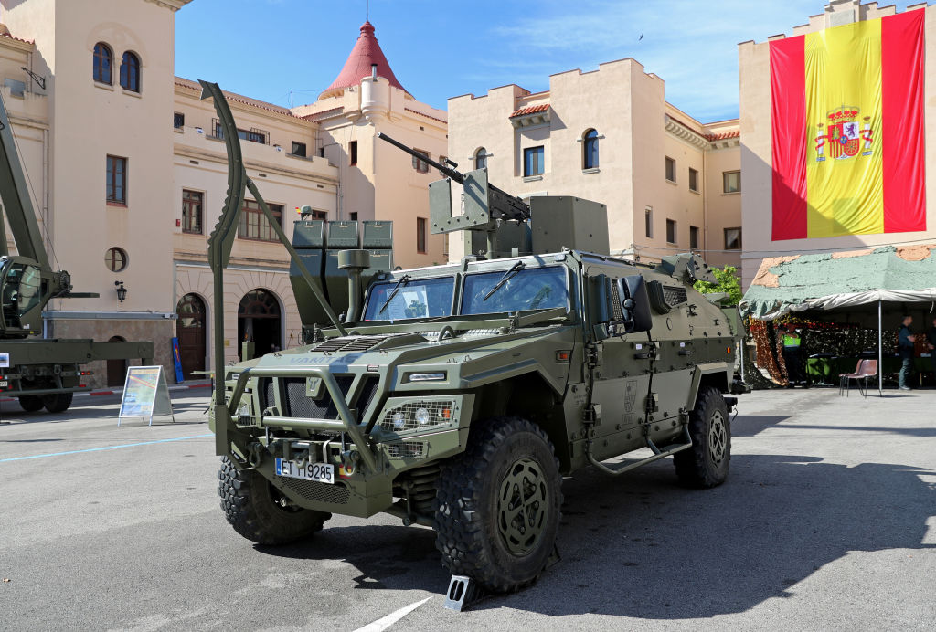 El primer blindado con torre Guardian 2.0 cae en manos del Ejército español