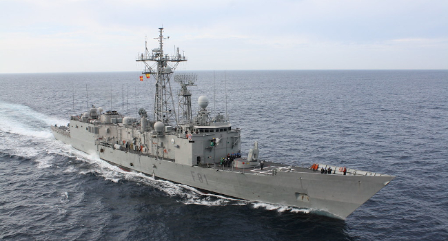España pone en marcha el buque de guerra del futuro con nombre de héroe