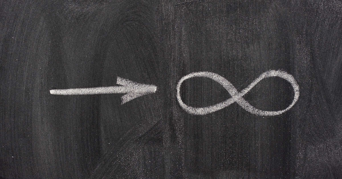 Este es el origen del símbolo del infinito así como su nombre ...