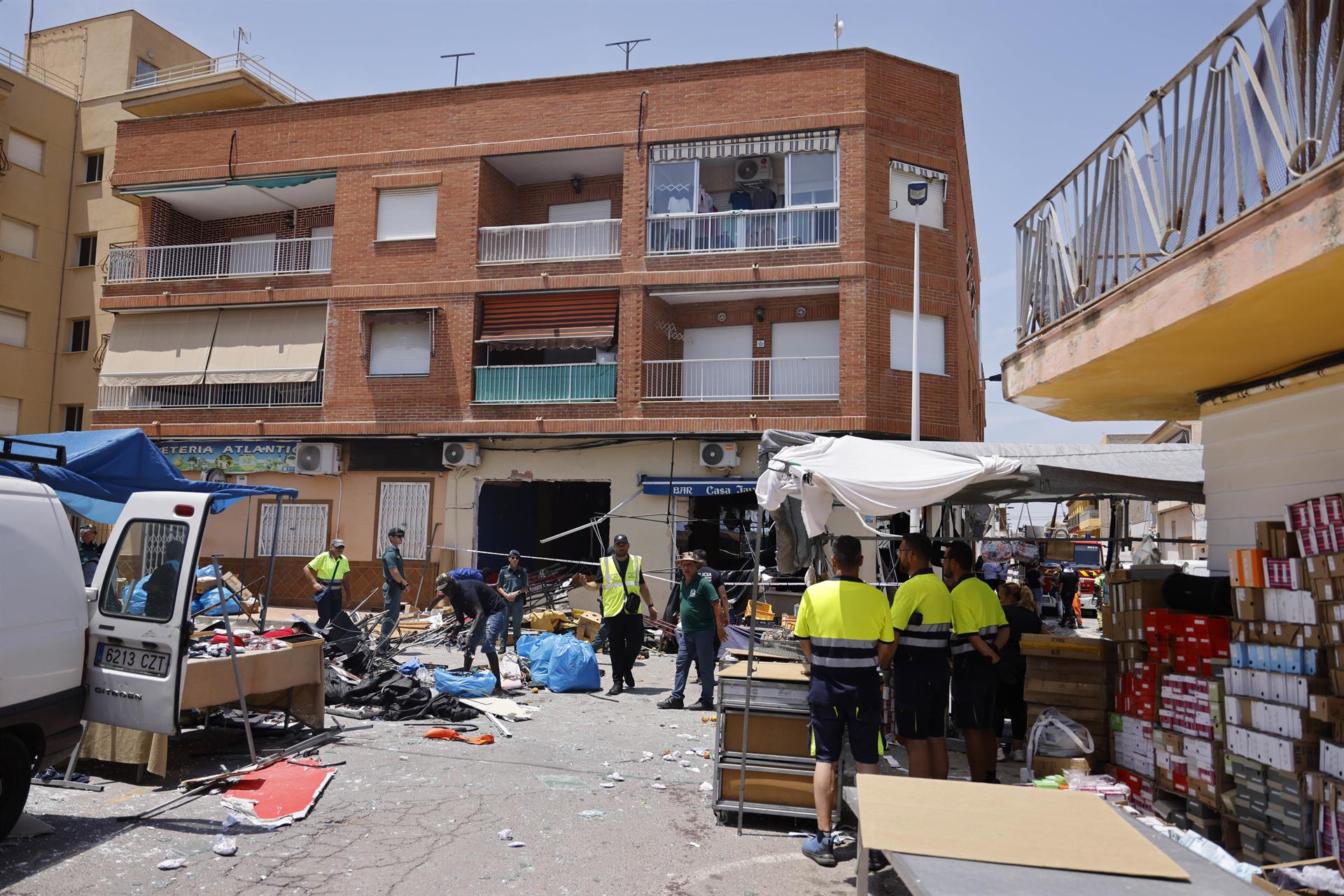 Permanecen hospitalizados dos heridos muy graves por la explosión de un ...